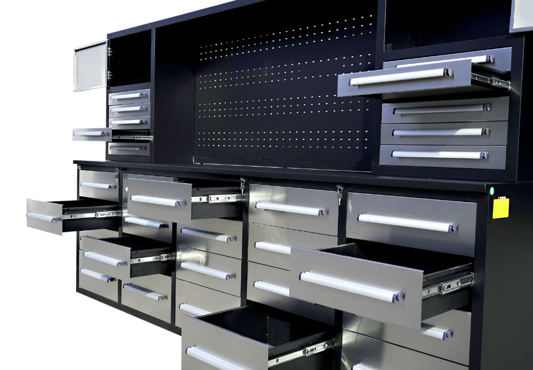 EzReCommerce. Steelman 10' Stainless Steel Garage Cabinet Workbench (30 ...