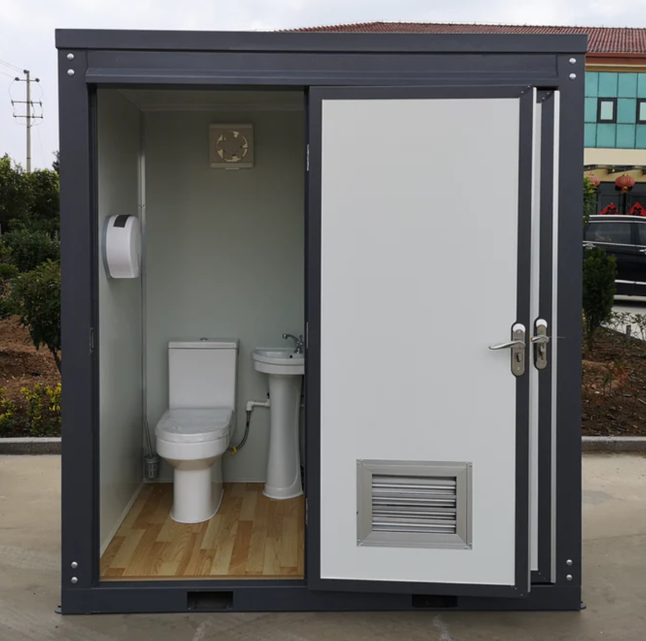 EzReCommerce. Bastone Mobile Toilet with 2 Private Stalls - Portable ...
