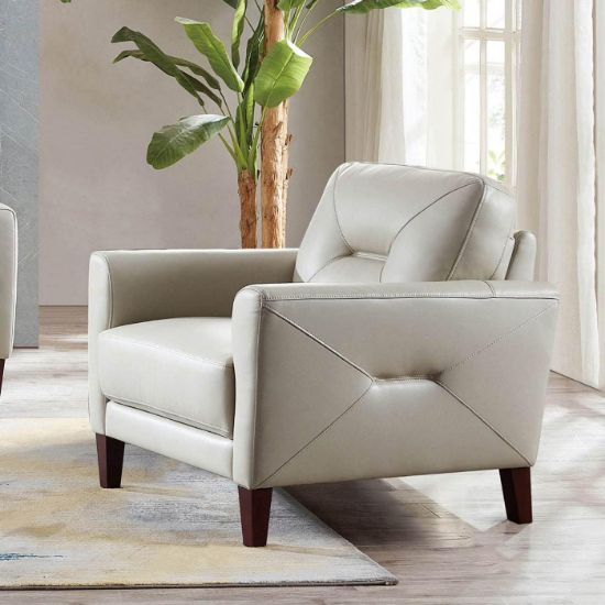 EzReCommerce. Mavis Top Grain Leather Chair